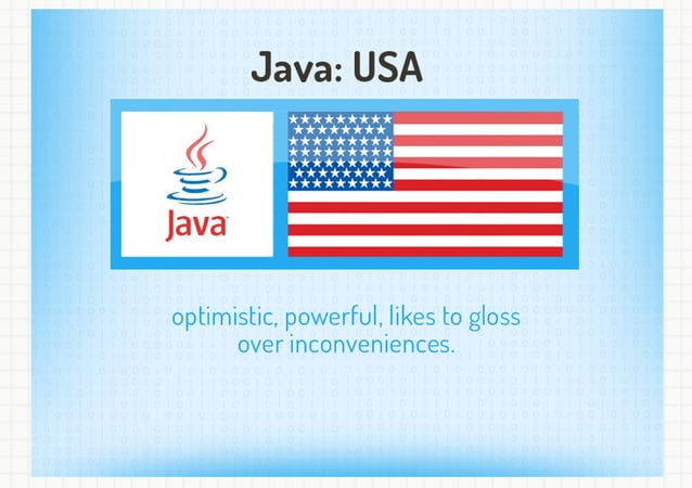 If programming languages were countries?