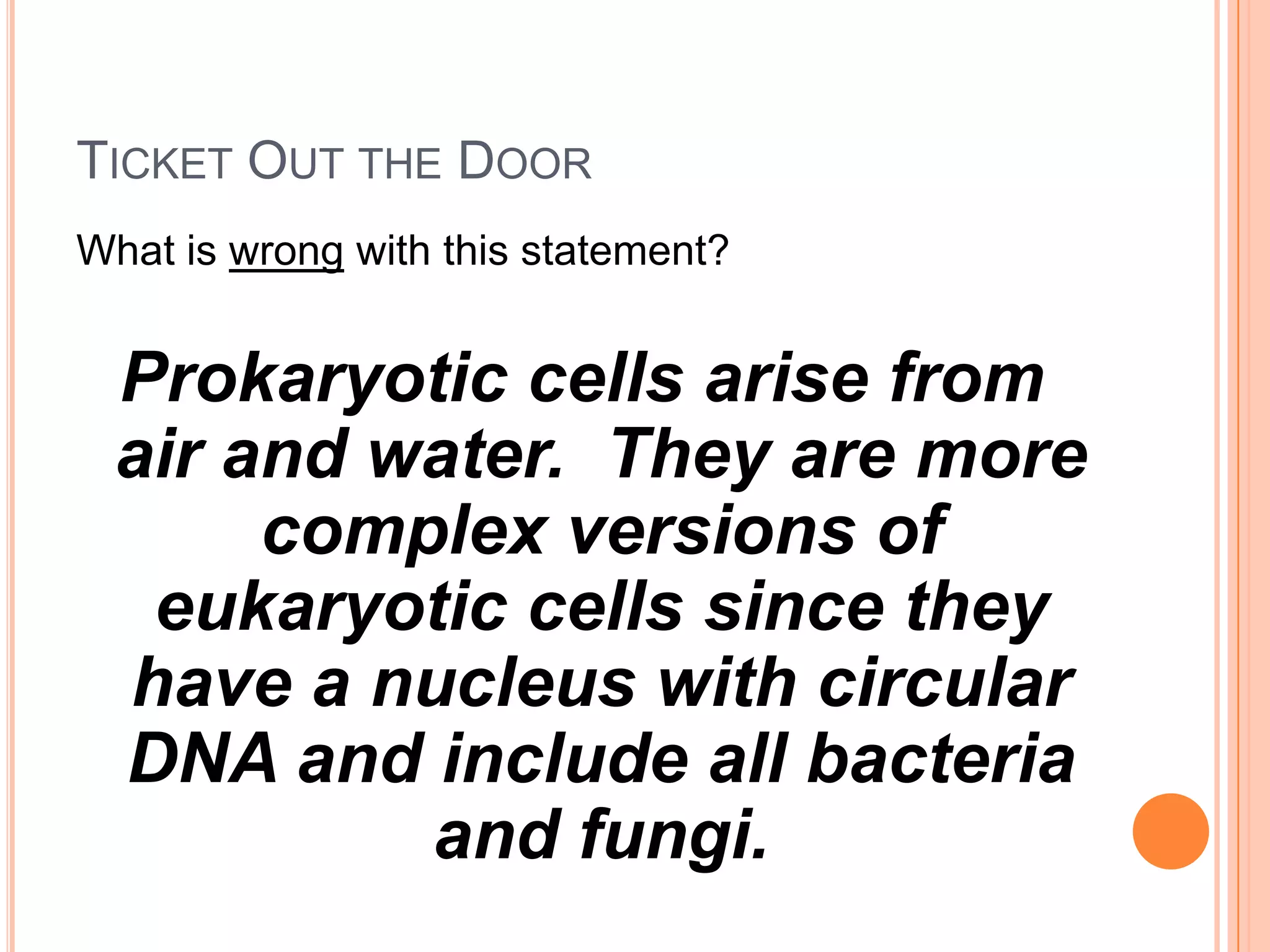 Cell theory/prokaryotic and eukaryotic | PPTX | Biological Sciences ...