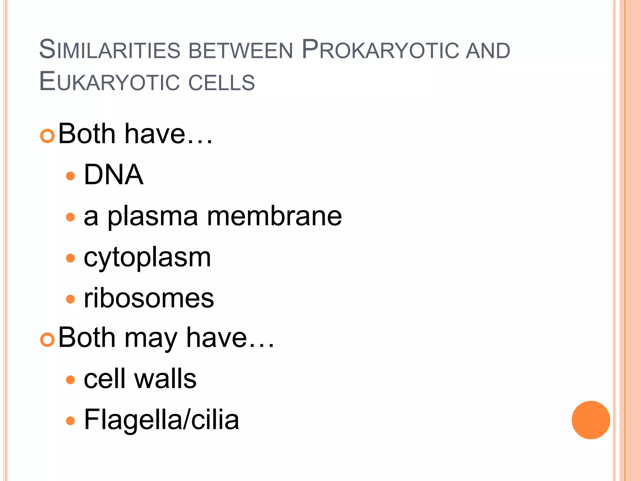 Cell theory/prokaryotic and eukaryotic | PPTX | Biological Sciences ...