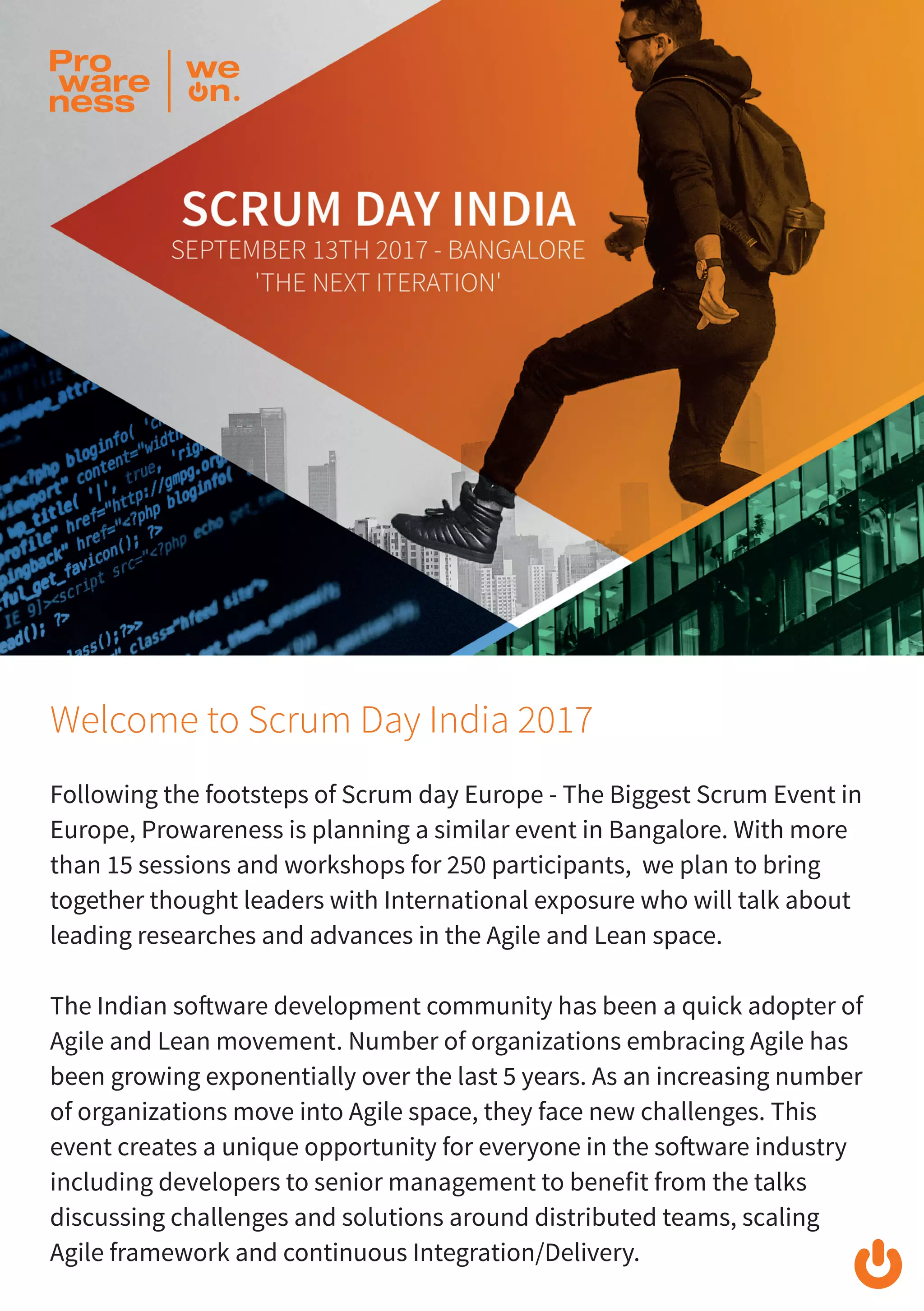 Scrum Day India flyer | PDF