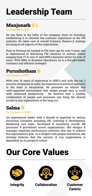 Prowess Integrated Services | PDF