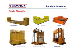 Proxaut company profile 2013 | PDF