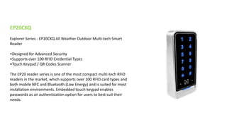 Proximity Readers for Access Control Systems | PDF | Desktop Publishing ...