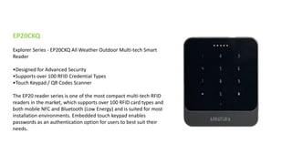 Proximity Readers for Access Control Systems | PDF
