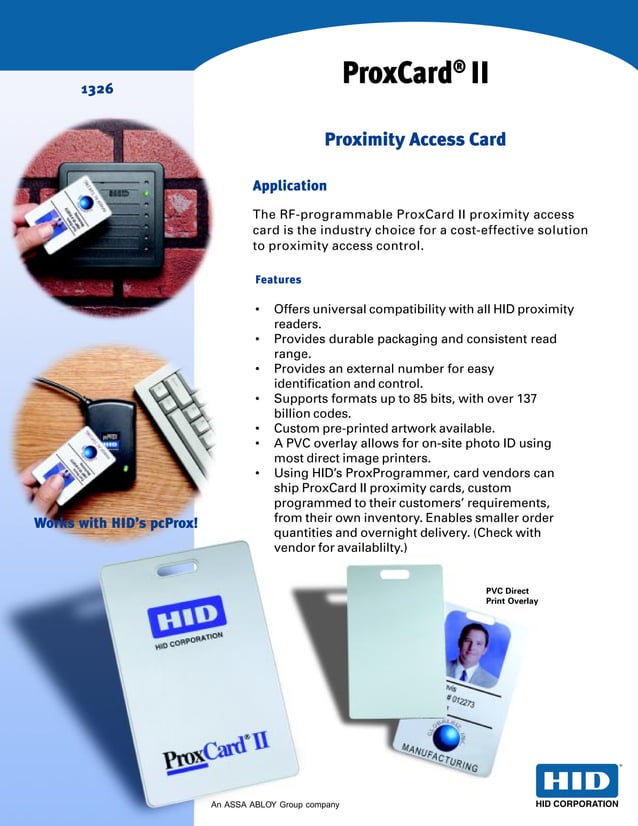 Proxcard2 | PDF