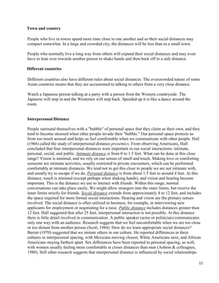 Proxemics | DOCX