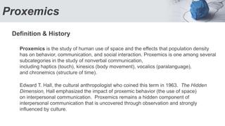 Proxemics | PPT | Free Download