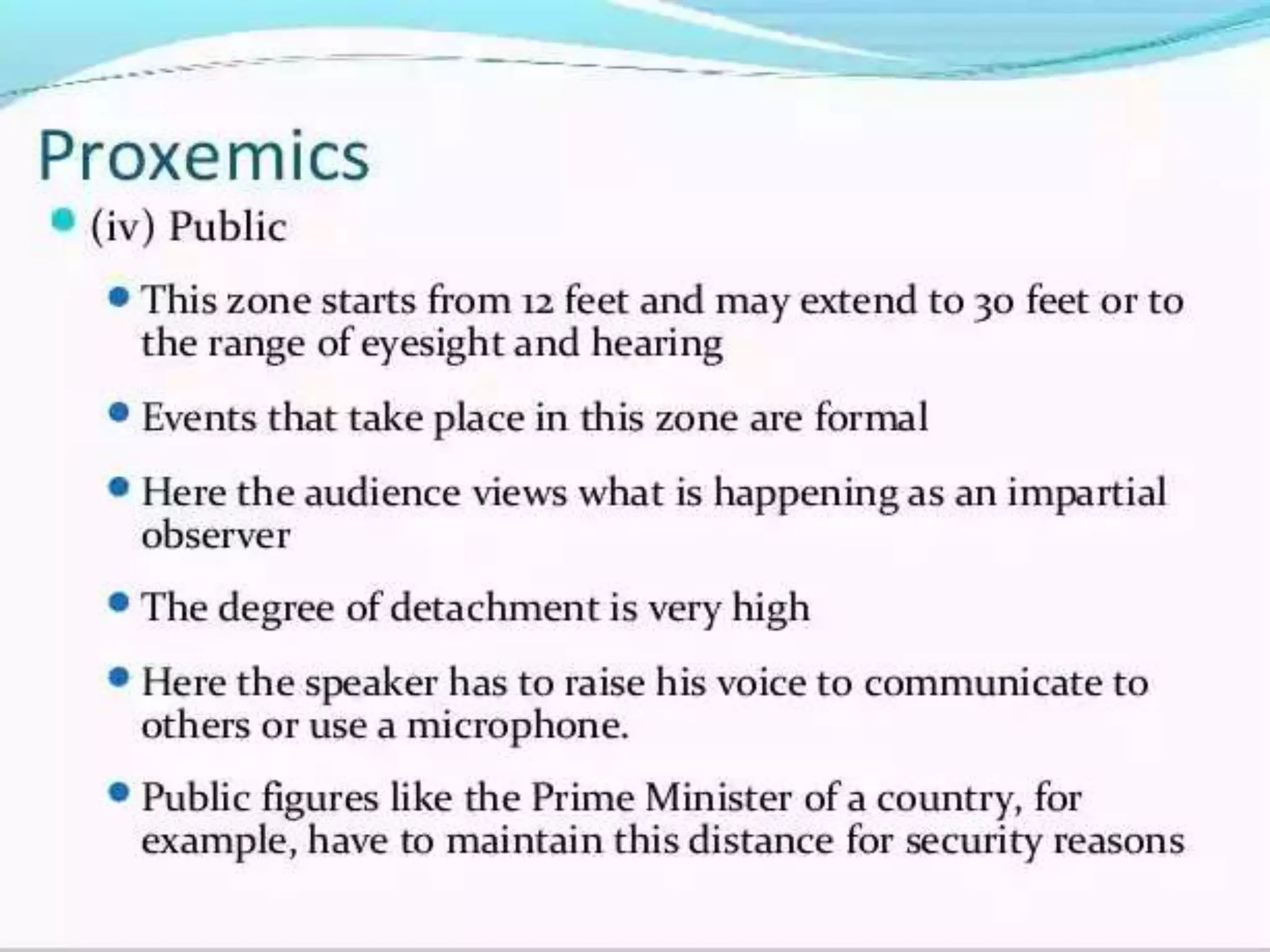Proxemics (Communication Skills) | PPT