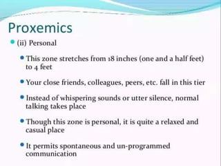 Proxemics (Communication Skills) | PPT