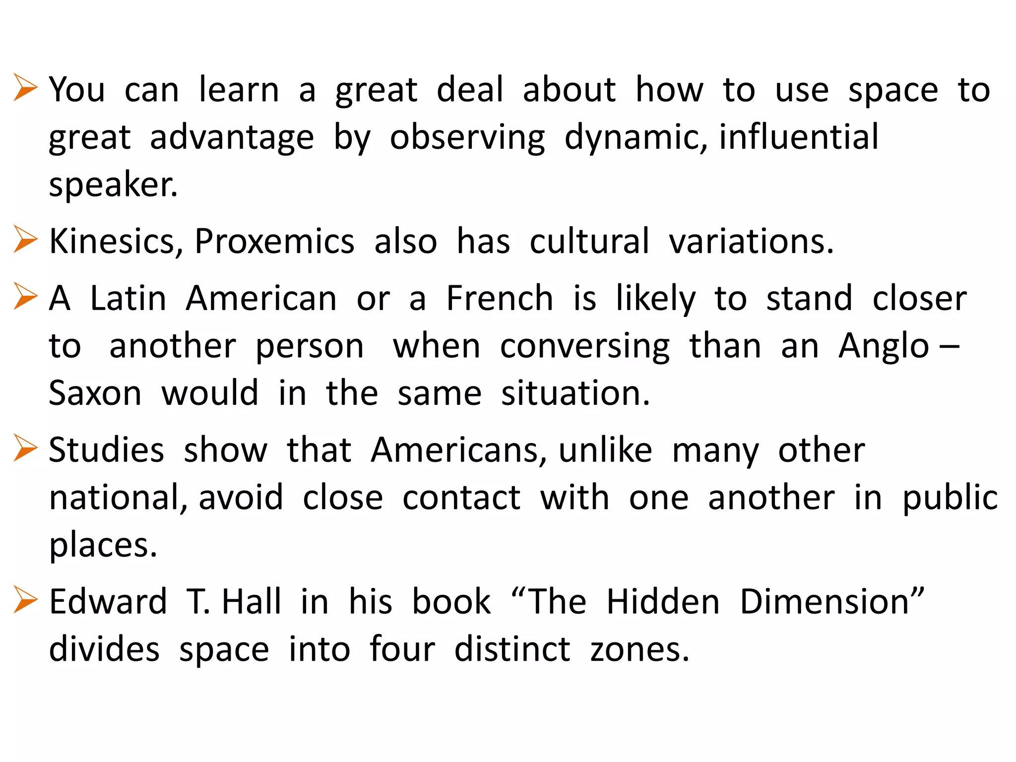 Proxemics (2) (Communication Skills) | PPTX