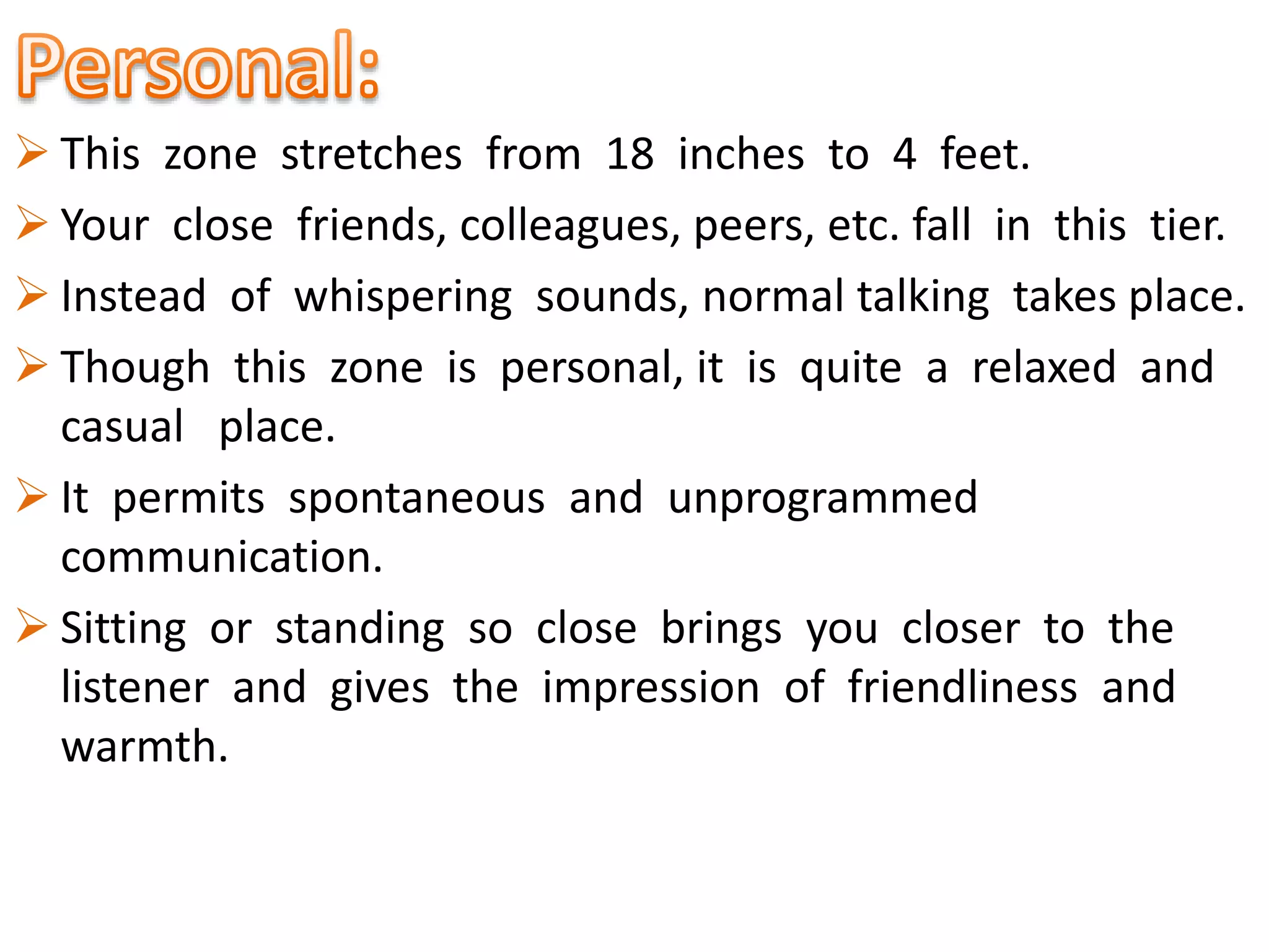 Proxemics (2) (Communication Skills) | PPTX