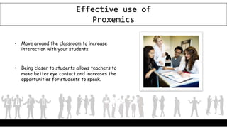 Proxemics and chronemics | PPTX