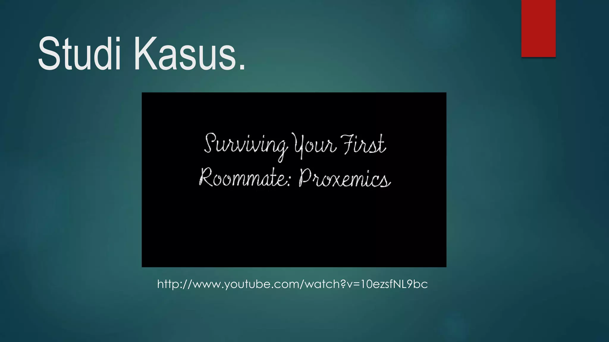 Proxemics Theory | PPTX