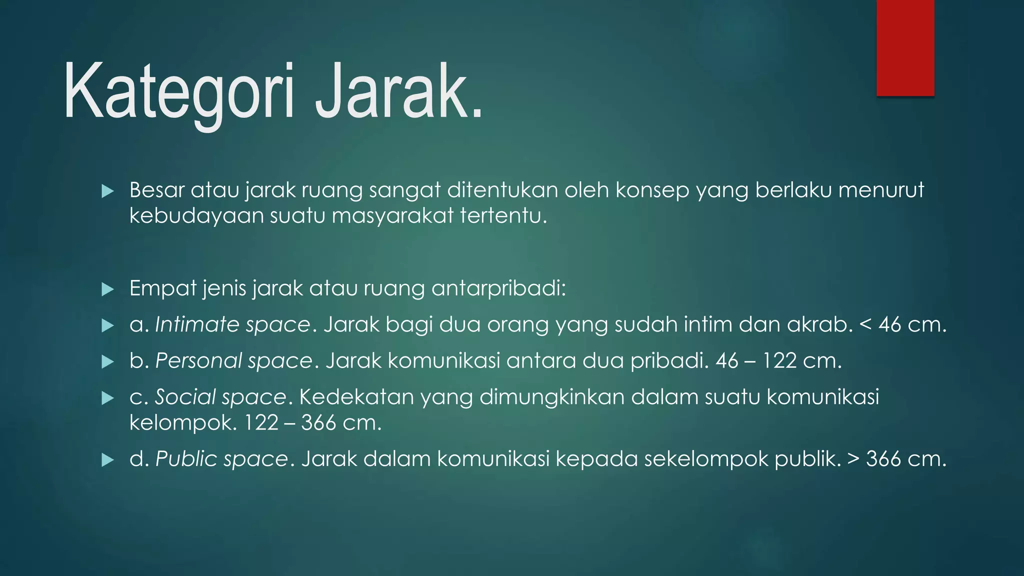 Proxemics Theory | PPTX