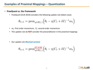 ProxGen: Adaptive Proximal Gradient Methods for Structured Neural Networks (NeurIPS 2021) | PPTX