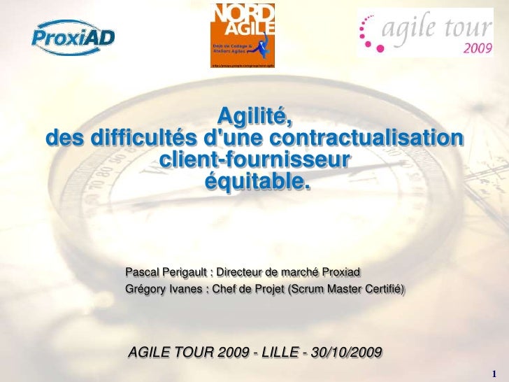 Contractualisation Agile
