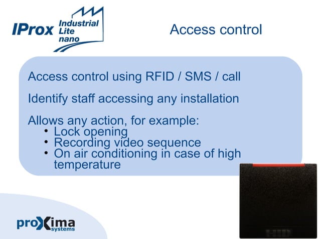 Proxima Systems - Corporative Presentation [EN] | PPT