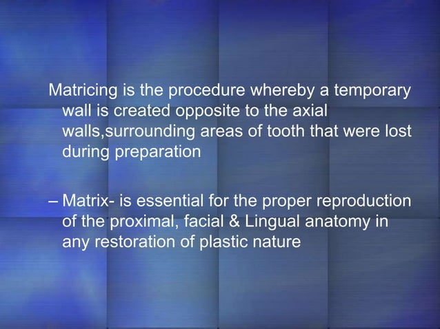 PROXIMAL CONTACTS AND CONTOURS | PPT | Dental Health | Diseases and ...