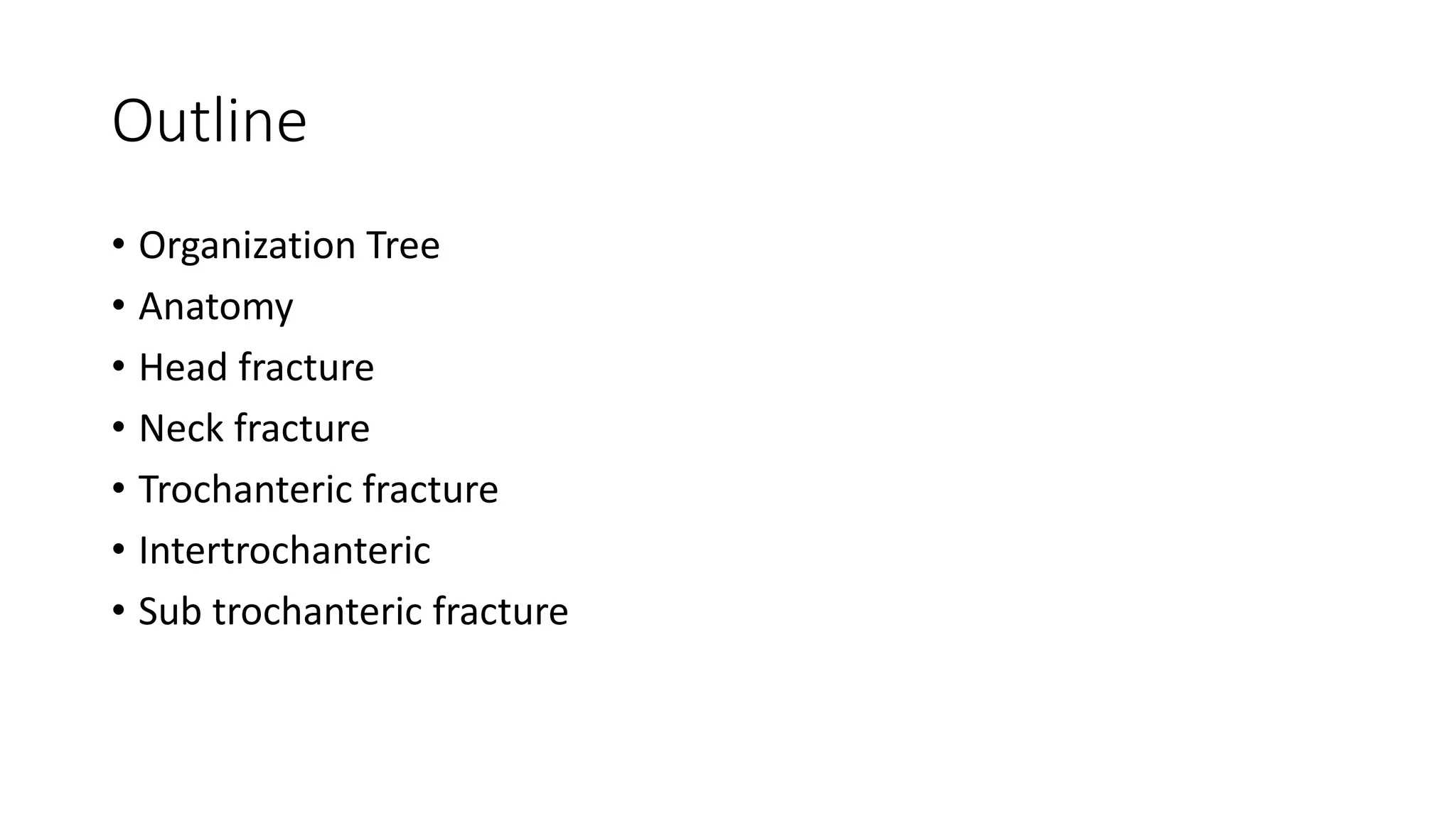 Proximal femur fractures | PPTX