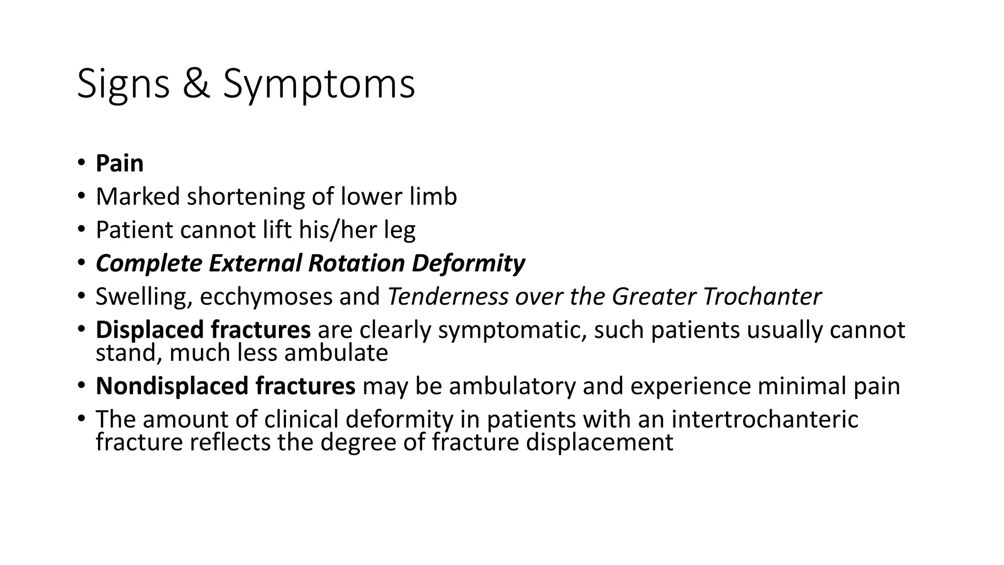 Proximal femur fractures | PPTX