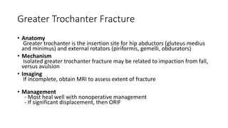 Proximal femur fractures | PPTX