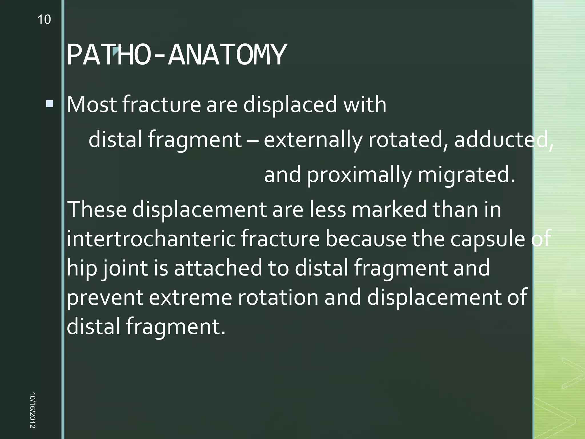 PROXIMAL FRACTURE OF FEMUR.pptx