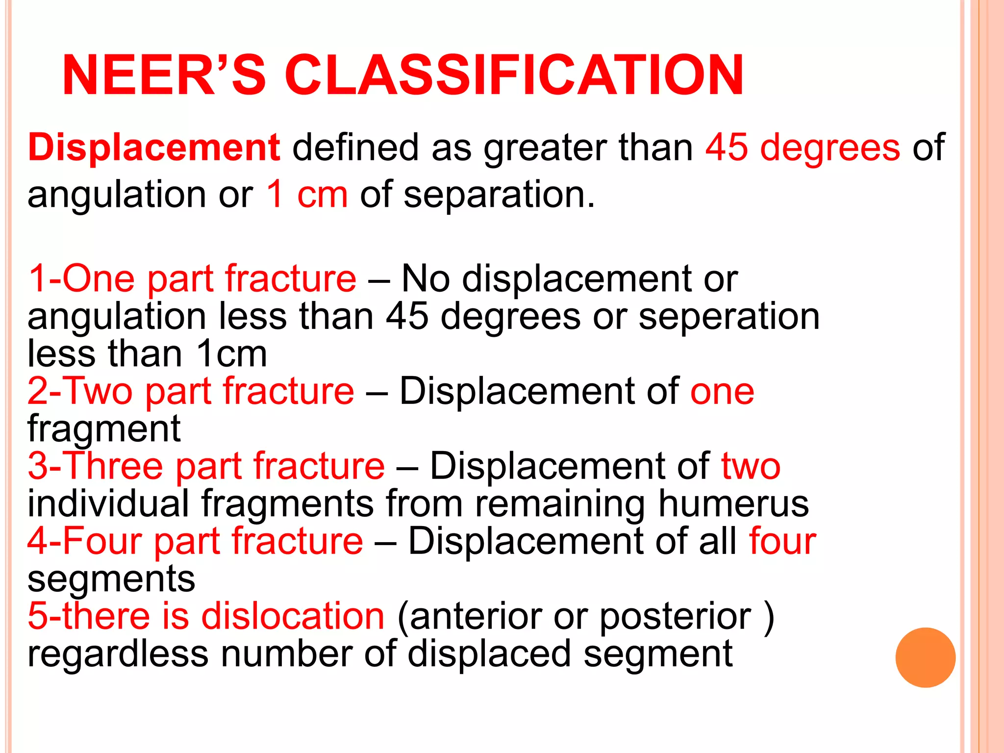 Proximal humerus fractures | PPTX