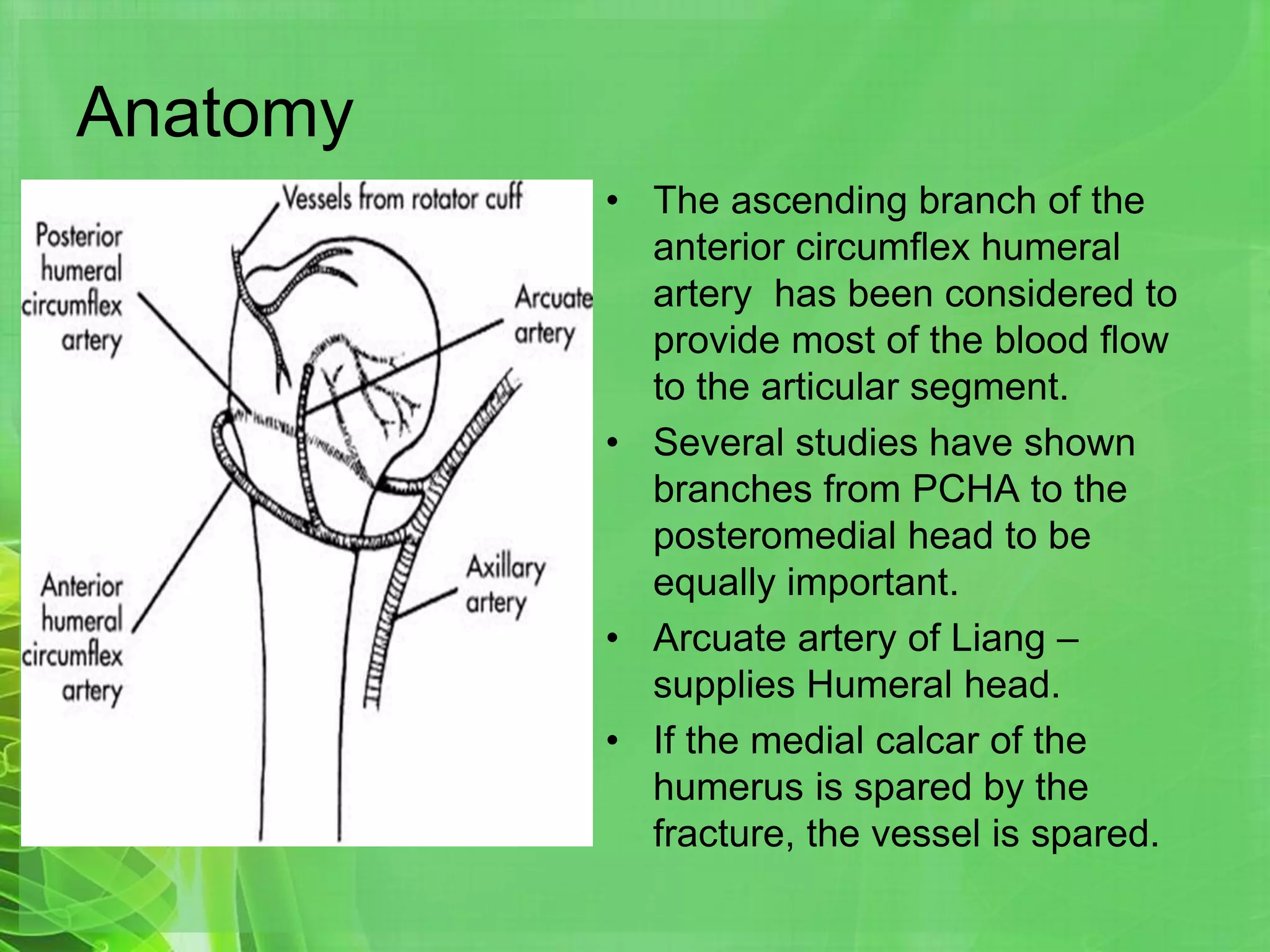 Proximal humerus fractures | PPTX