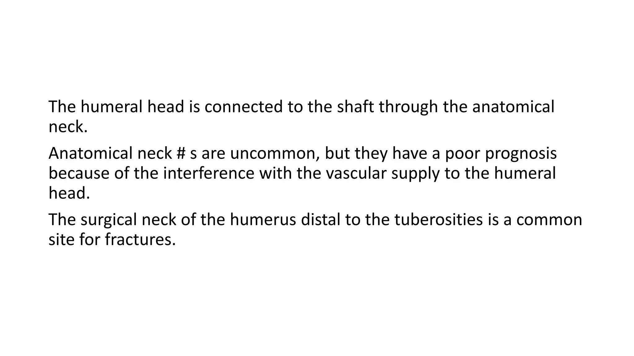 Proximal humerus fractures | PPTX