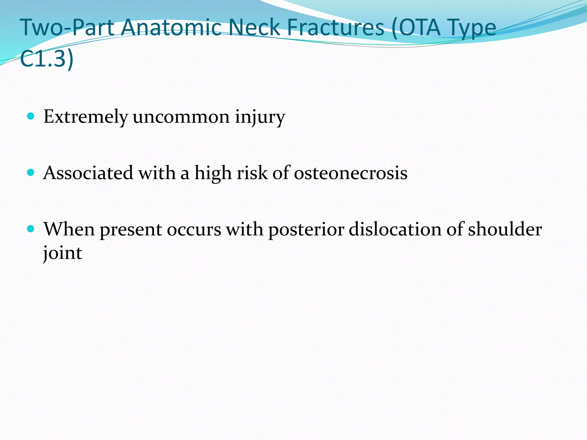 Proximal humerus fractures anatomy and classification | PPTX