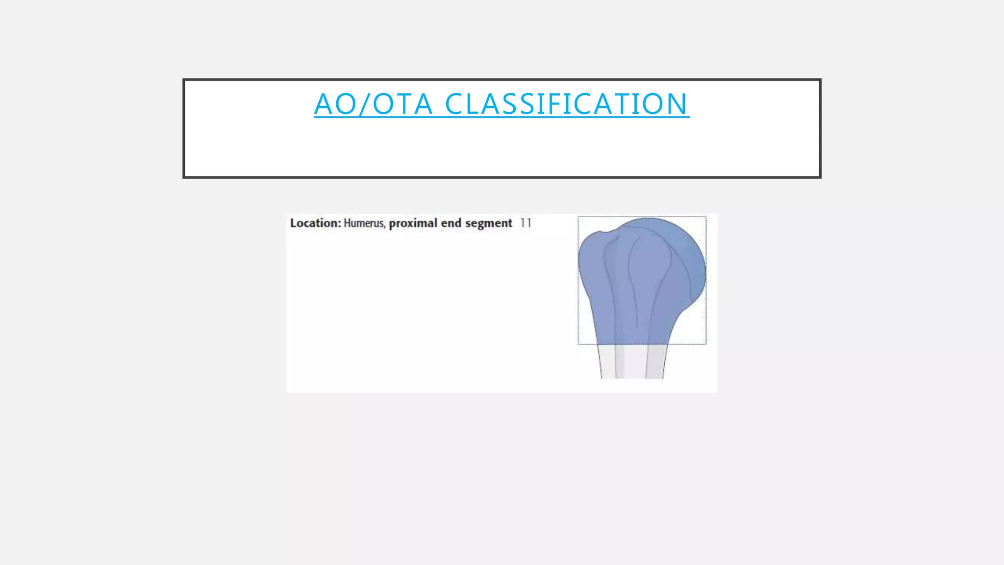Proximal humerus fractures | PPTX