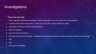 Proximal myopathy and causes | PPT