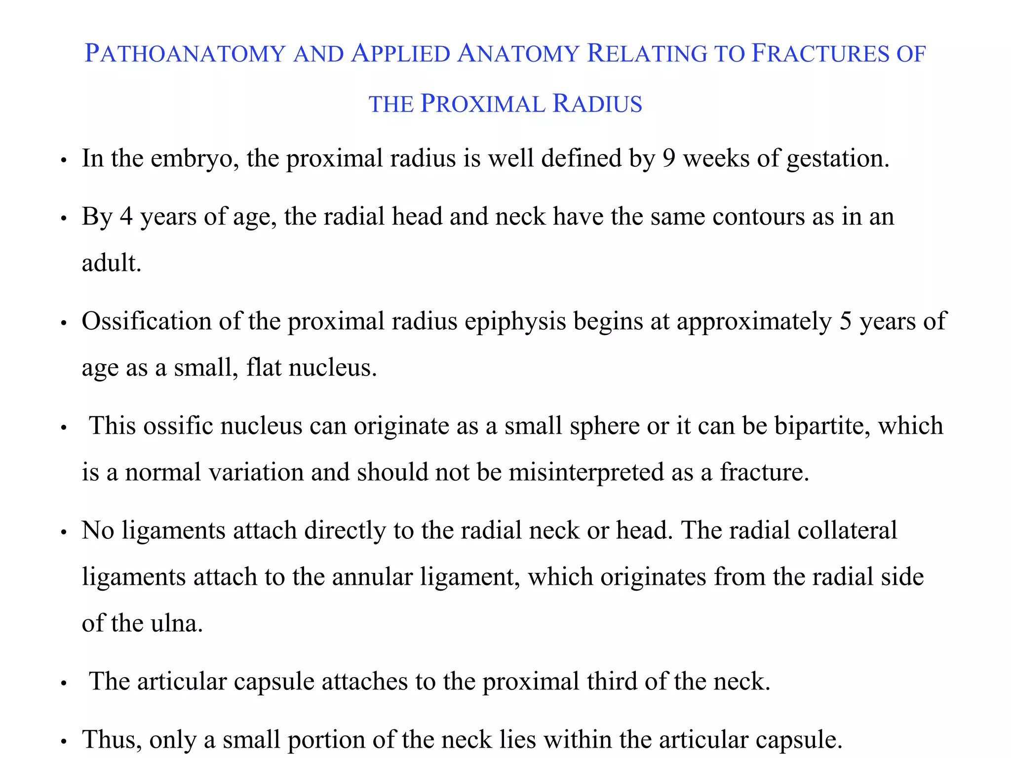 Proximal radius fractures in children | PPTX