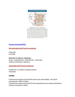 Proximal RTA ( Type 2 RTA ) - Important points.pdf | Blood Disorders ...