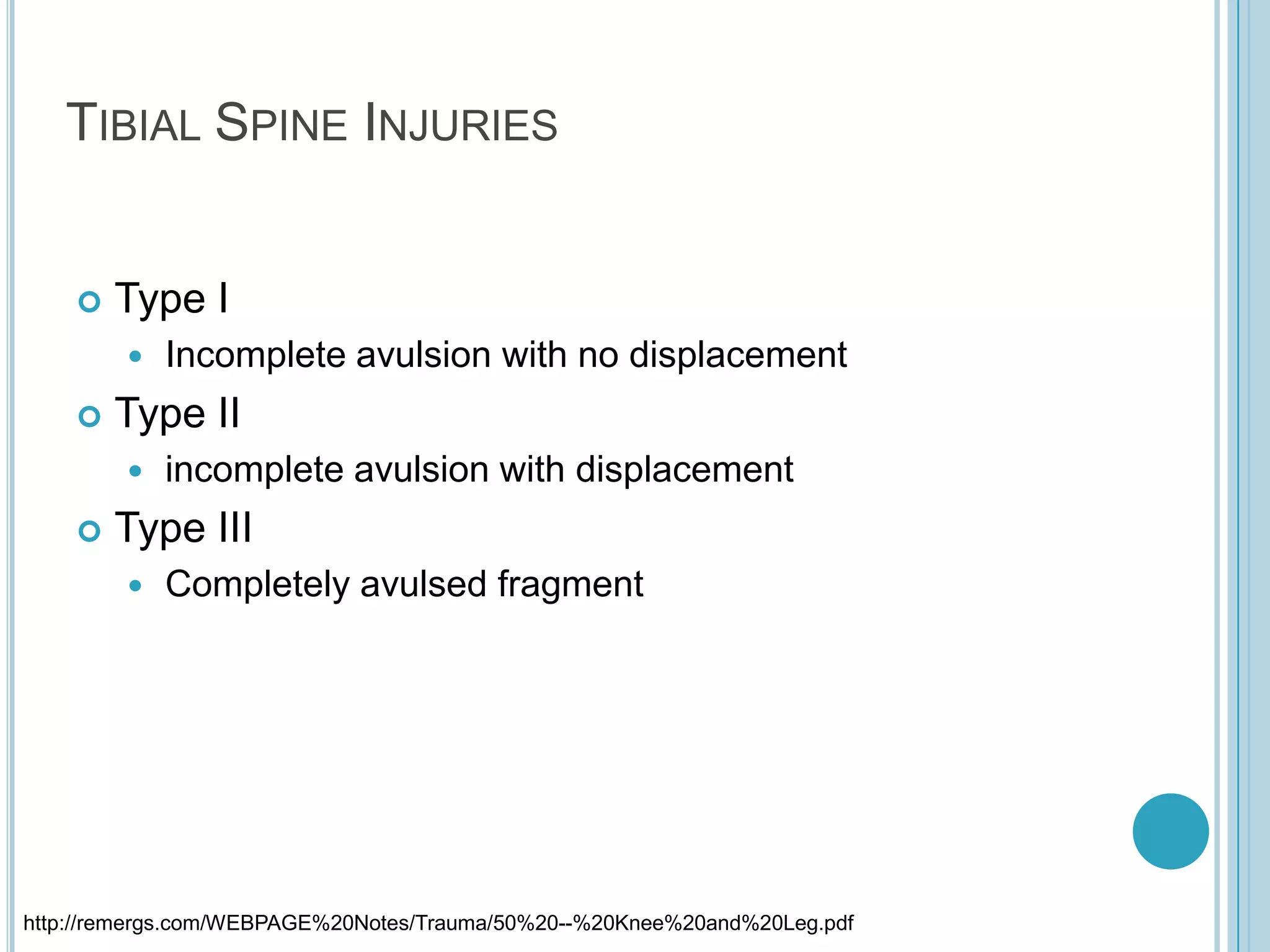 Proximal tibia fracture | PPTX