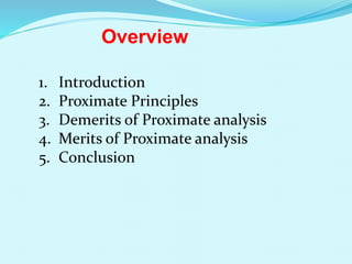 Proximate p[rinciples | PPT