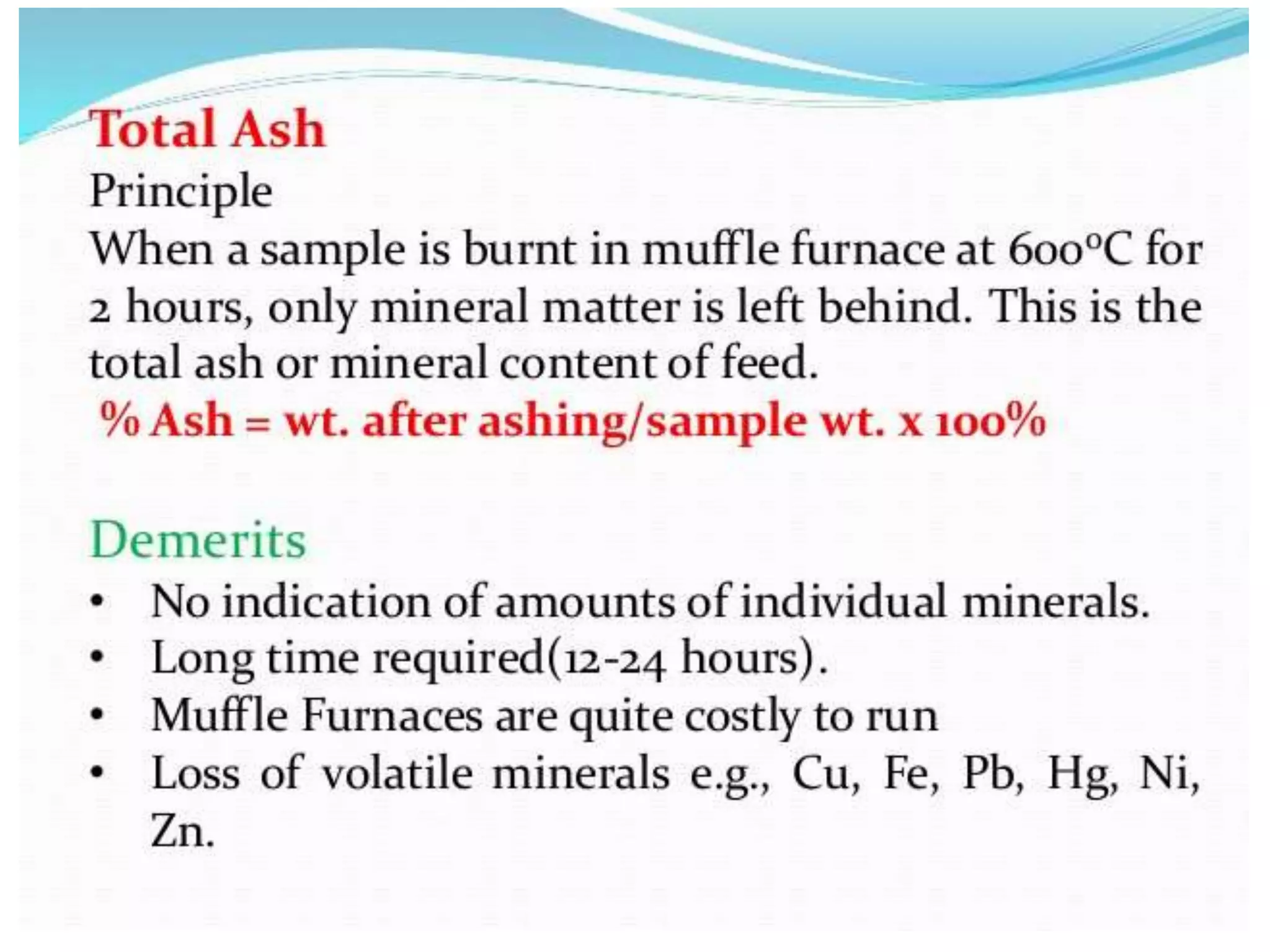 Proximate / Weende System Analysis of Feeds & Fodder | PPT