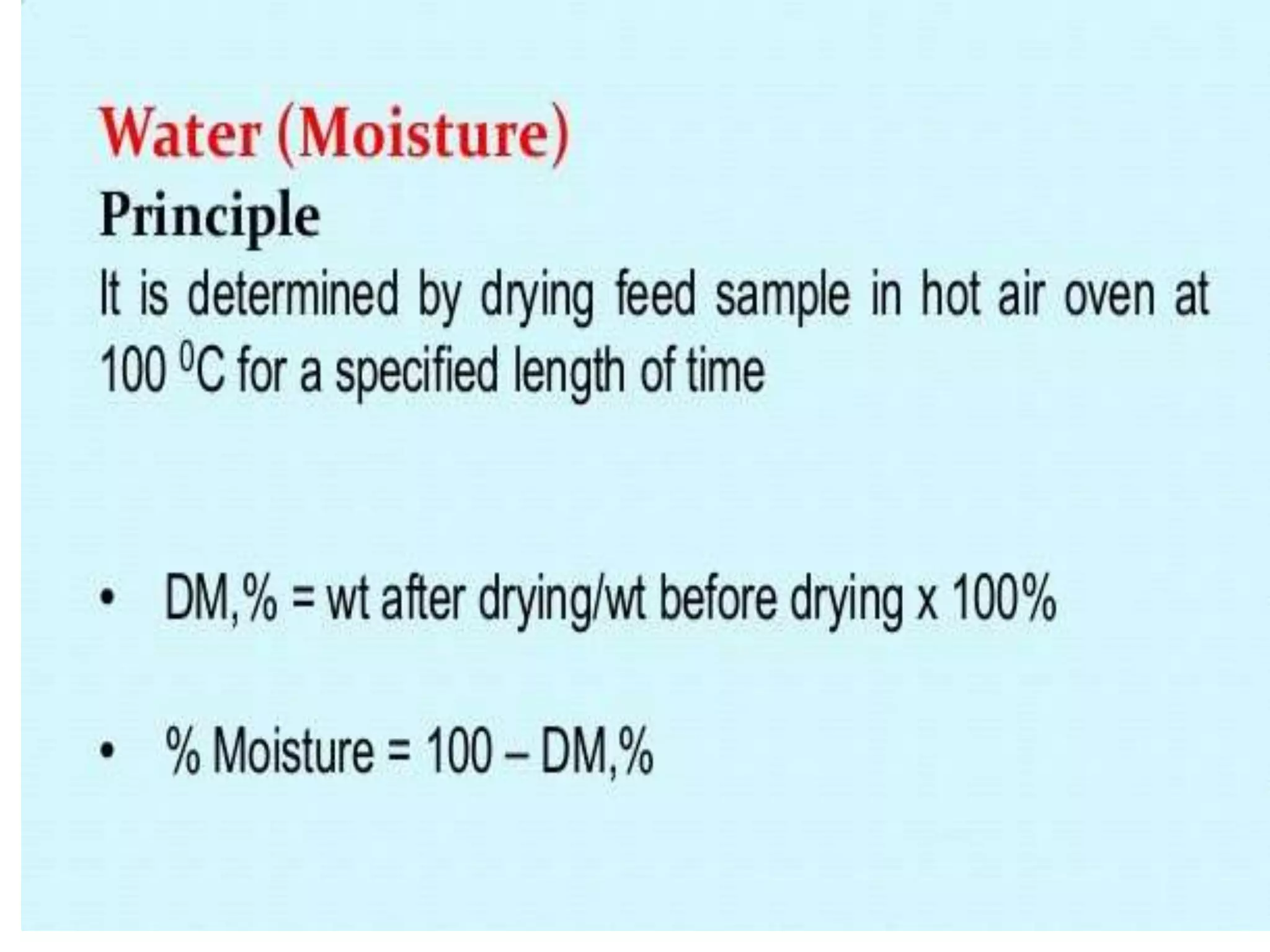 Proximate / Weende System Analysis of Feeds & Fodder | PPT