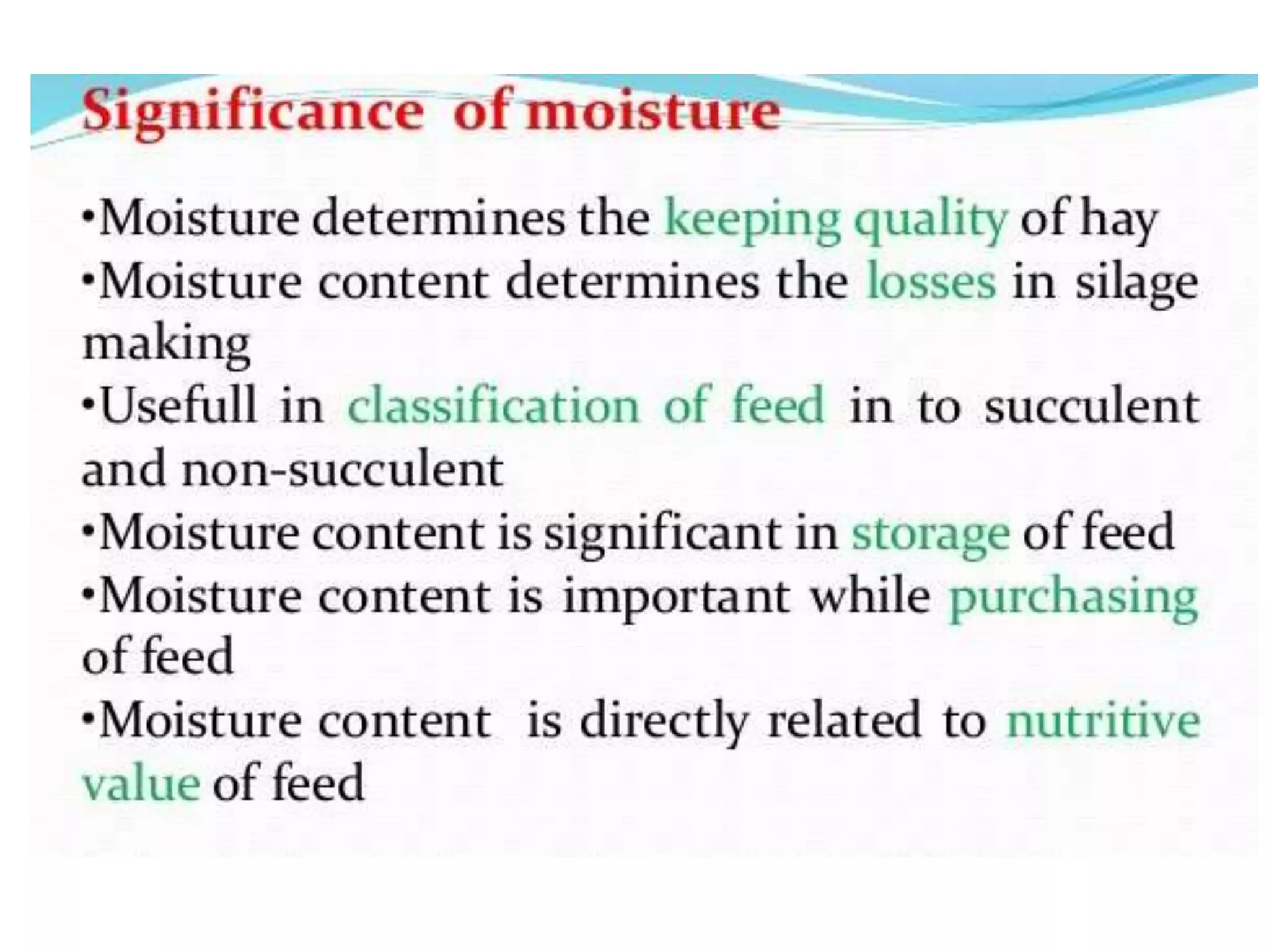 Proximate / Weende System Analysis of Feeds & Fodder | PPT