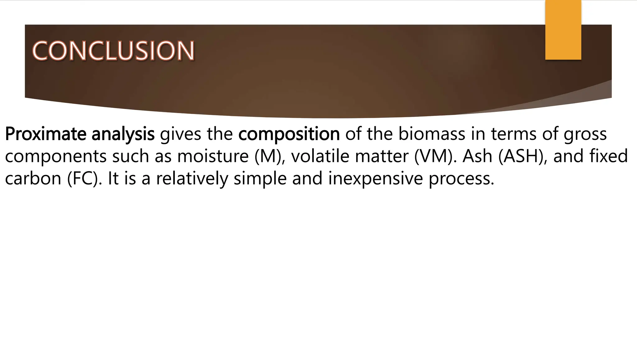PROXIMATE ANALYSIS (content) ON FOOD.pptx