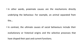 Proximate and Ultimate Causes of Behavior.pptx