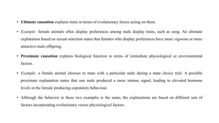 Proximate and Ultimate Causes of Behavior.pptx