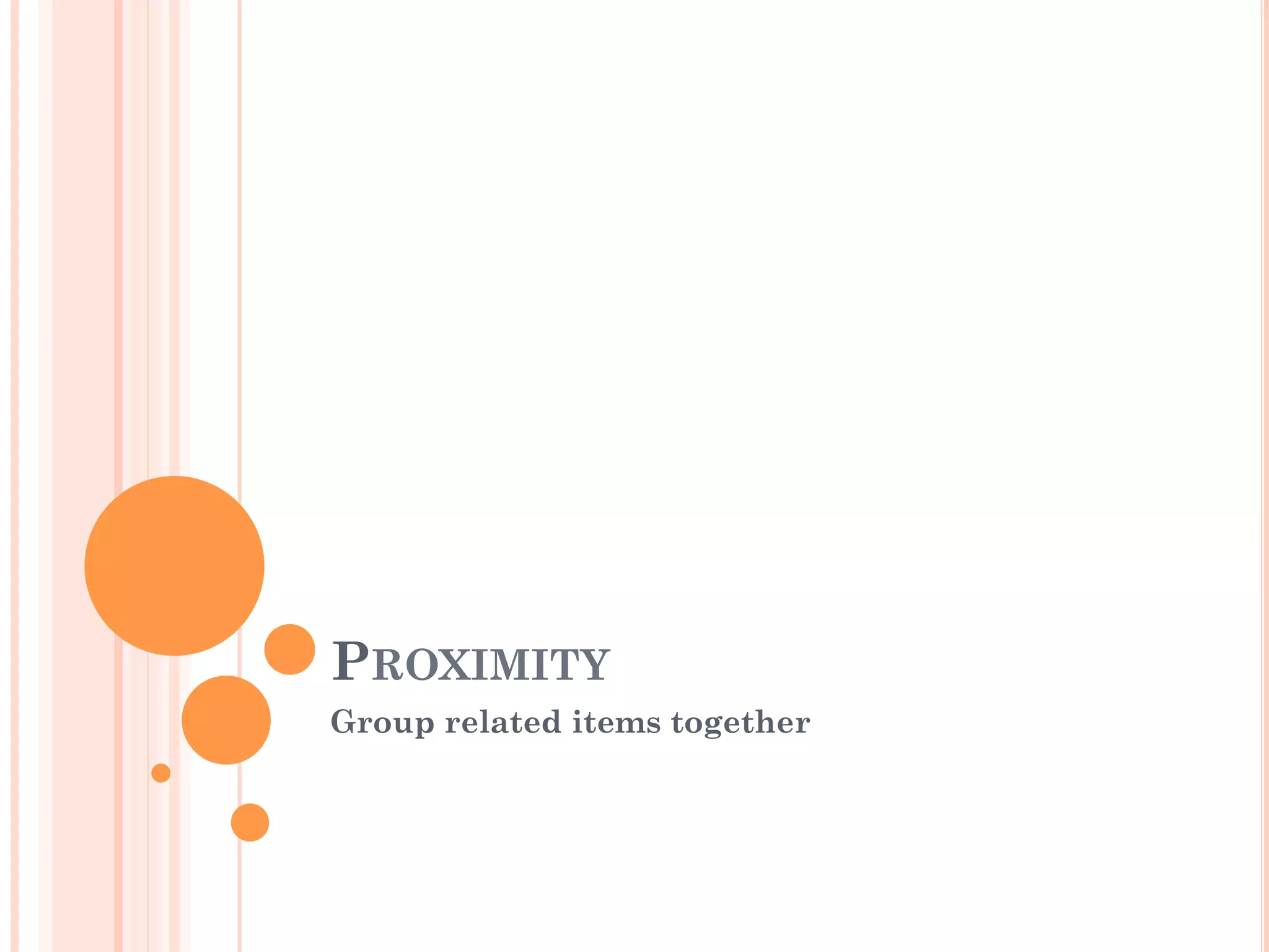 Page Layout Techniques: Proximity | PDF