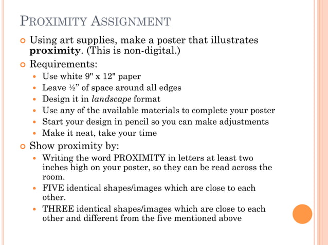 Page Layout Techniques: Proximity | PDF | Desktop Publishing | Computer Software and Applications