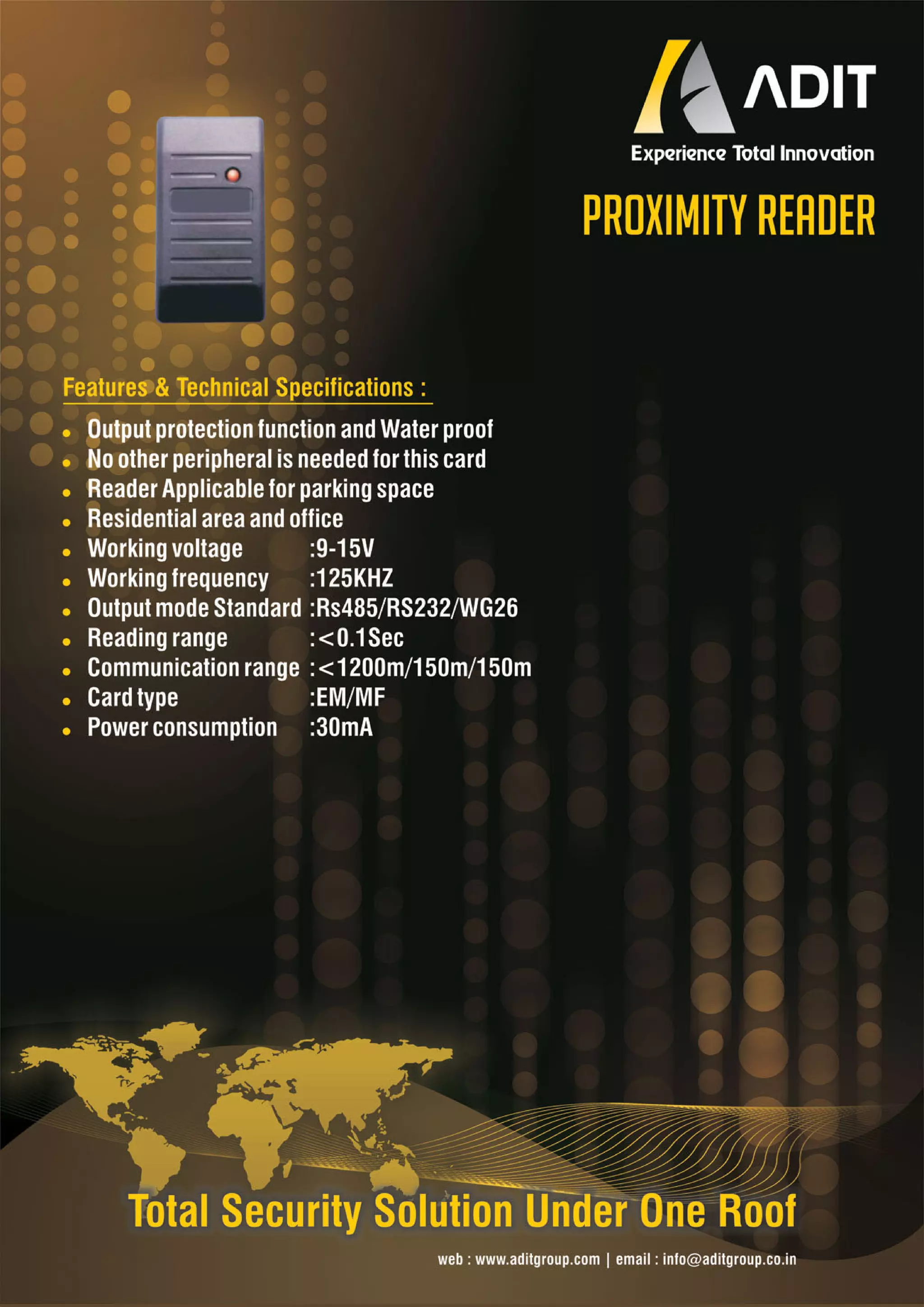 Proximity reader-pr01 | PDF