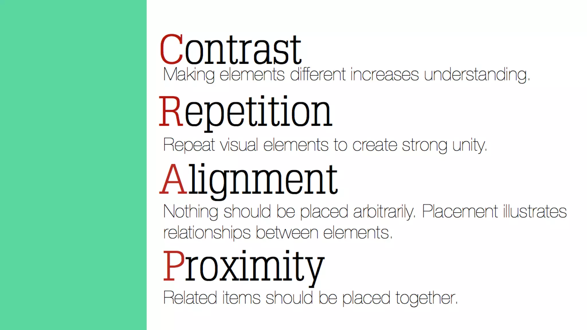 Proximity - Graphic Design Principles | PPSX