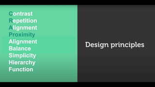 Proximity - Graphic Design Principles | PPSX