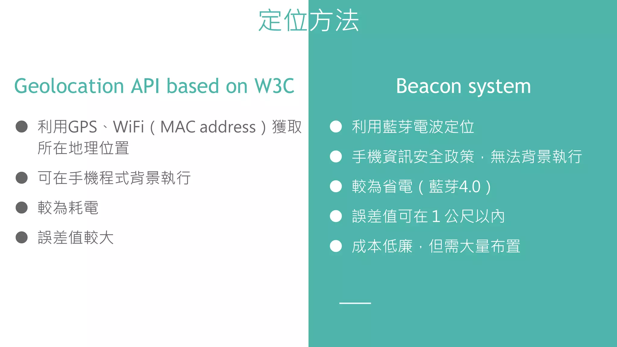 第一組 Proximity beacon system cc-unity | PPT
