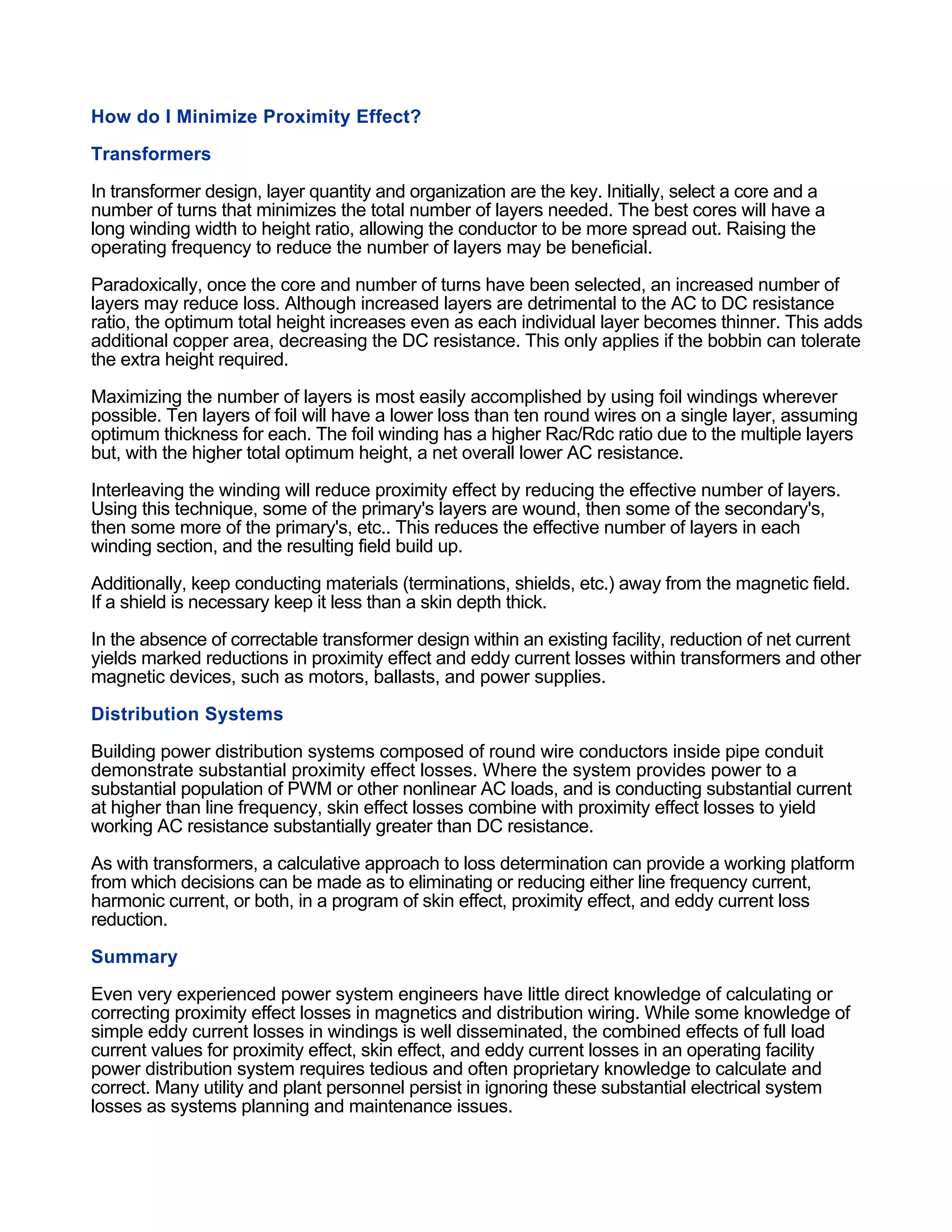 Proximity effect | PDF