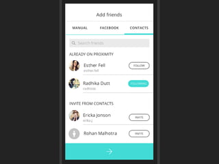 Proximity App Design | PPT